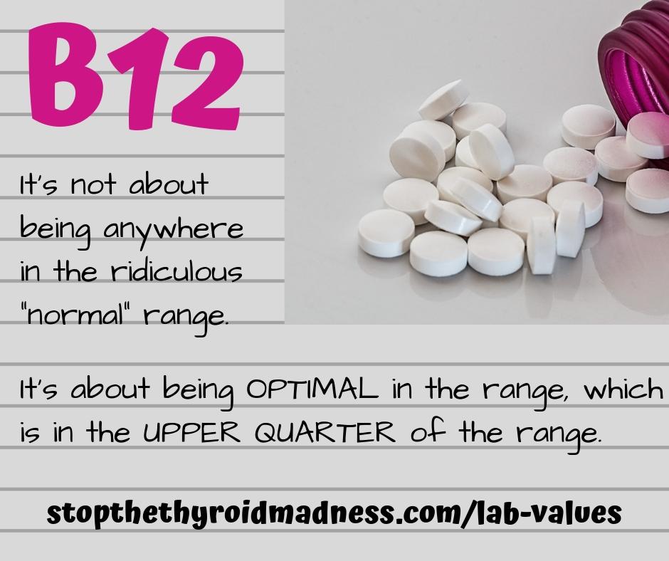 What OPTIMAL is in lab work.... - Stop The Thyroid Madness