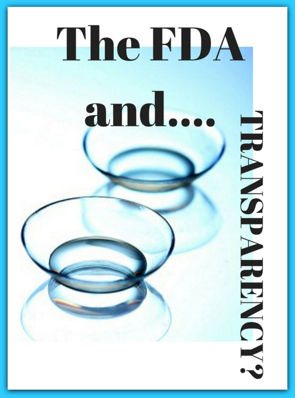 The FDA and their Transparency Initiative may interest some of you as ...